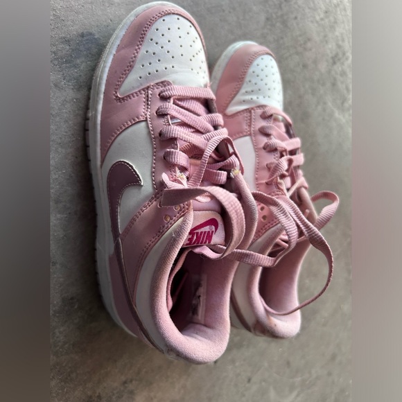 Nike | Shoes | Nike Dunk Low Gs Pink Velvet D6485 600 | Poshmark